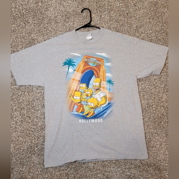 Universal | Shirts | The Simpsons Universal Studios Tshirt Size Xl ...